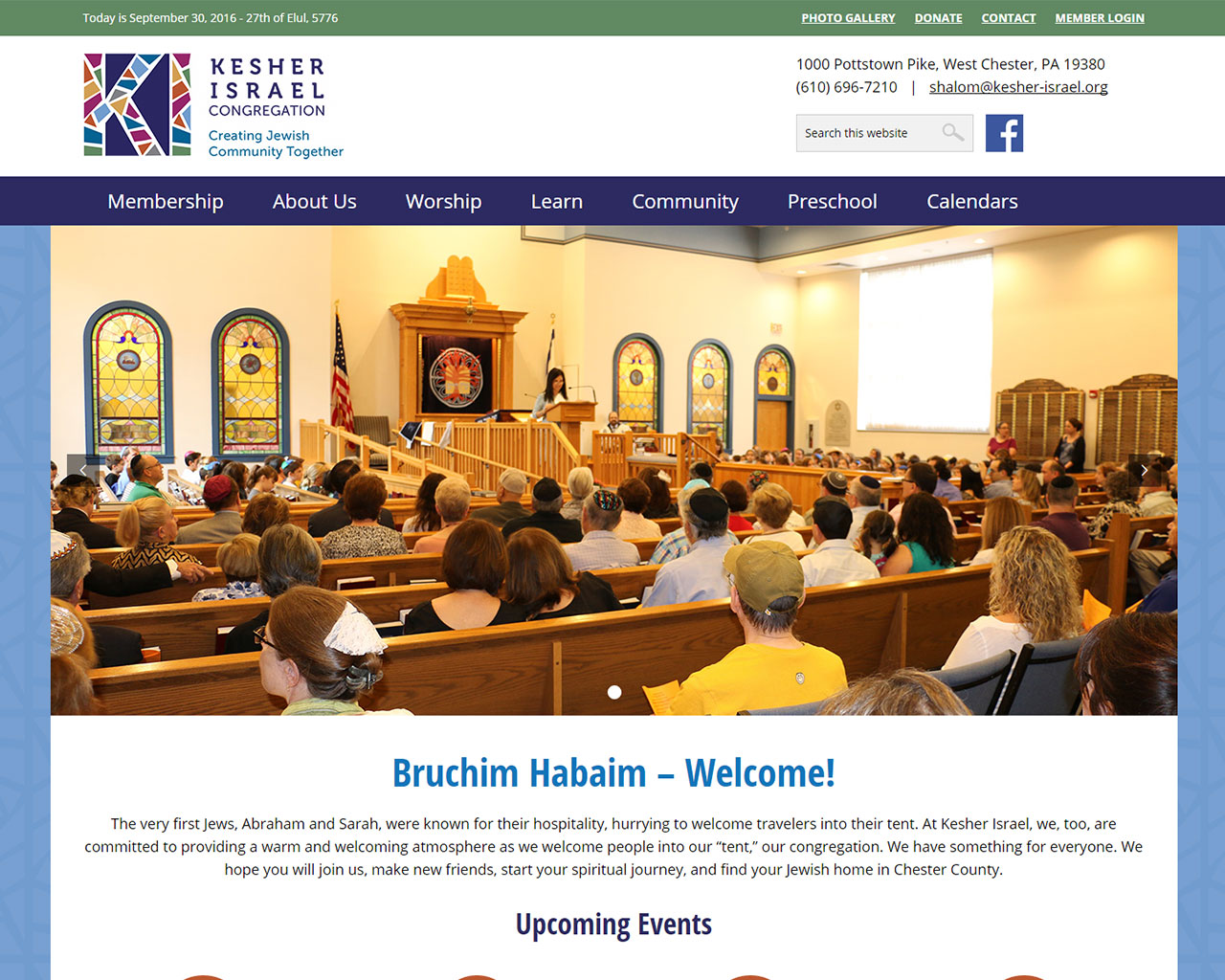 Conservative Synagogue Websites | Synagogue-Websites.com