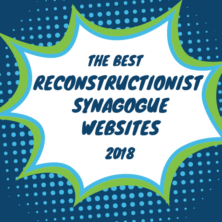 The Best Reconstructionist Synagogue Website Designs in 2018